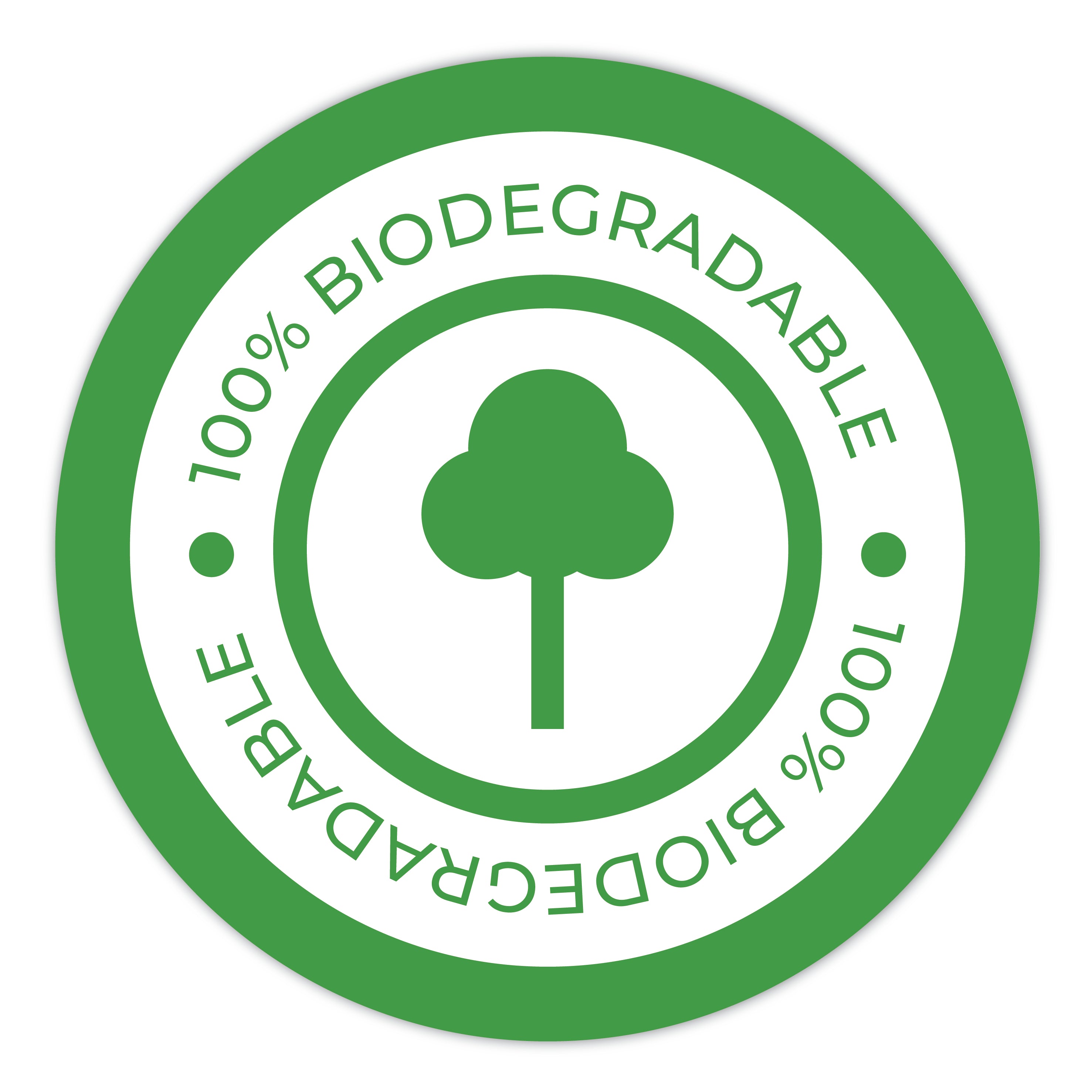 3cm 100% Biodegradable Green Labels – Labels.co.za
