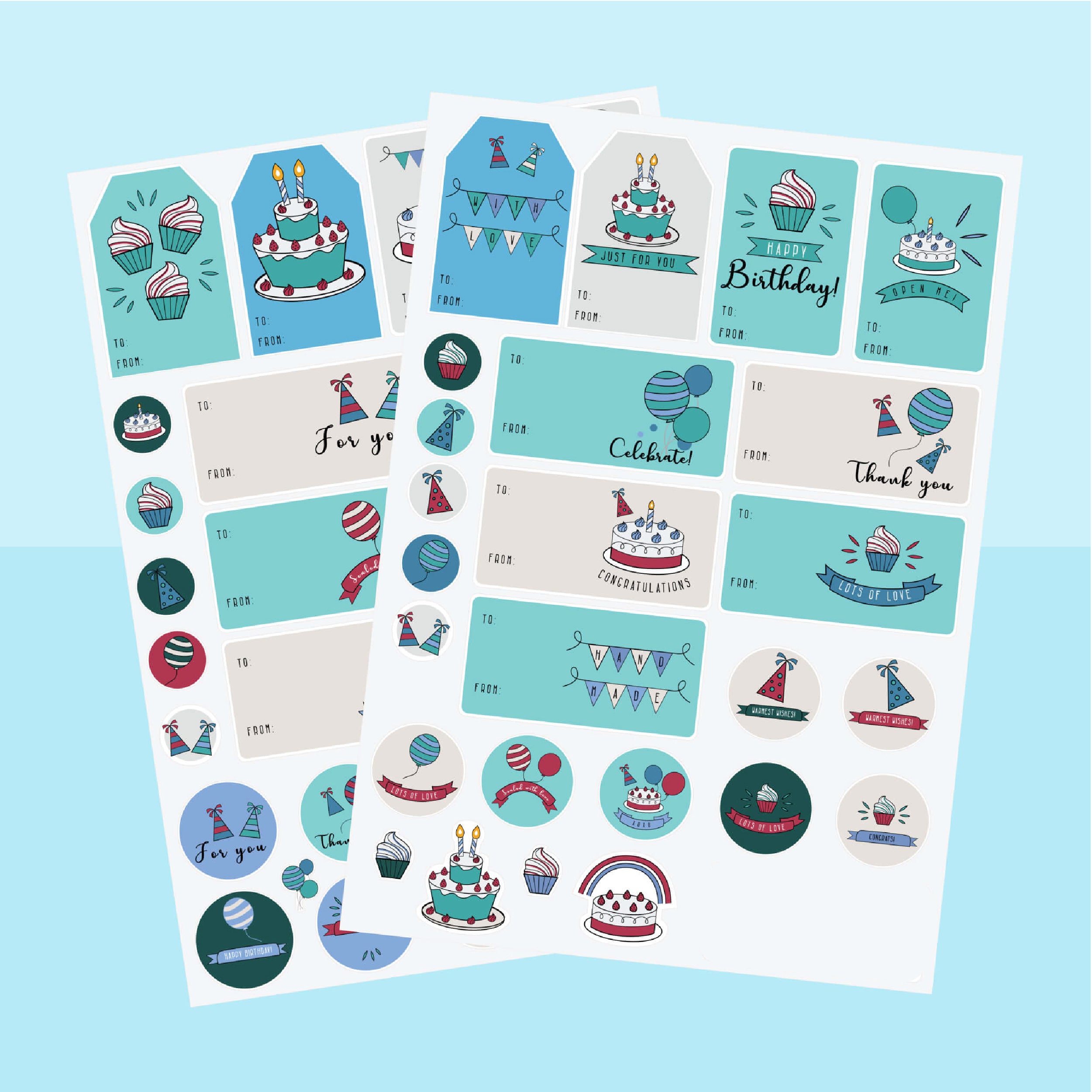 Gift Labels - Hand Writable – Labels.co.za