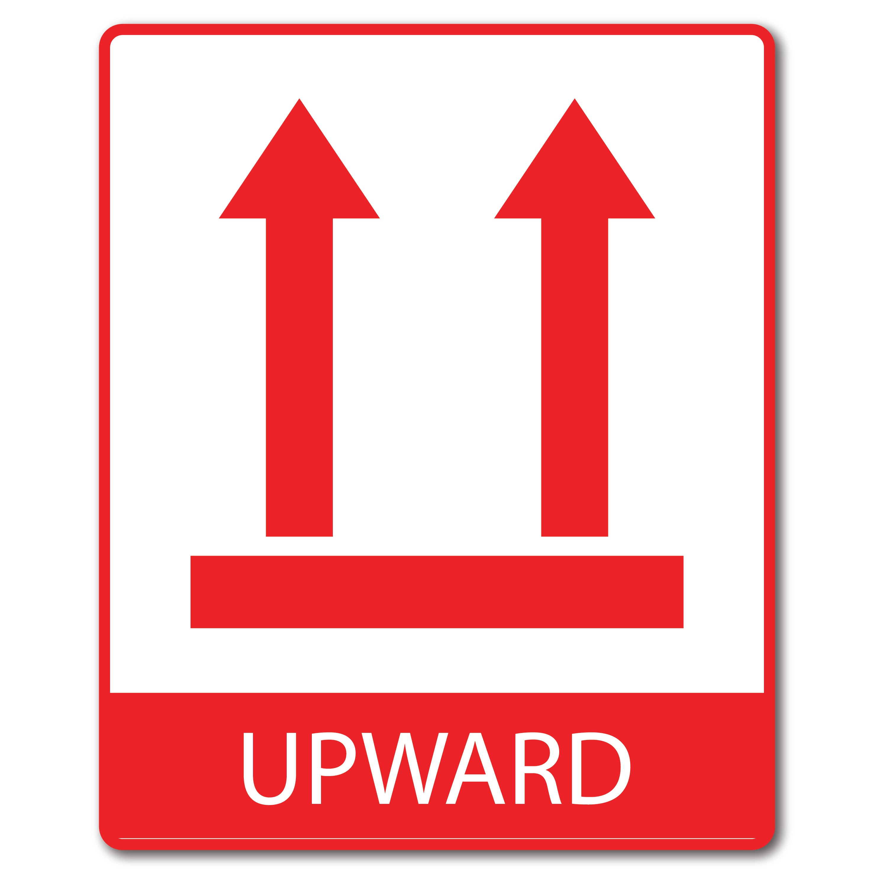 9cm x 11cm Upward Labels – Labels.co.za